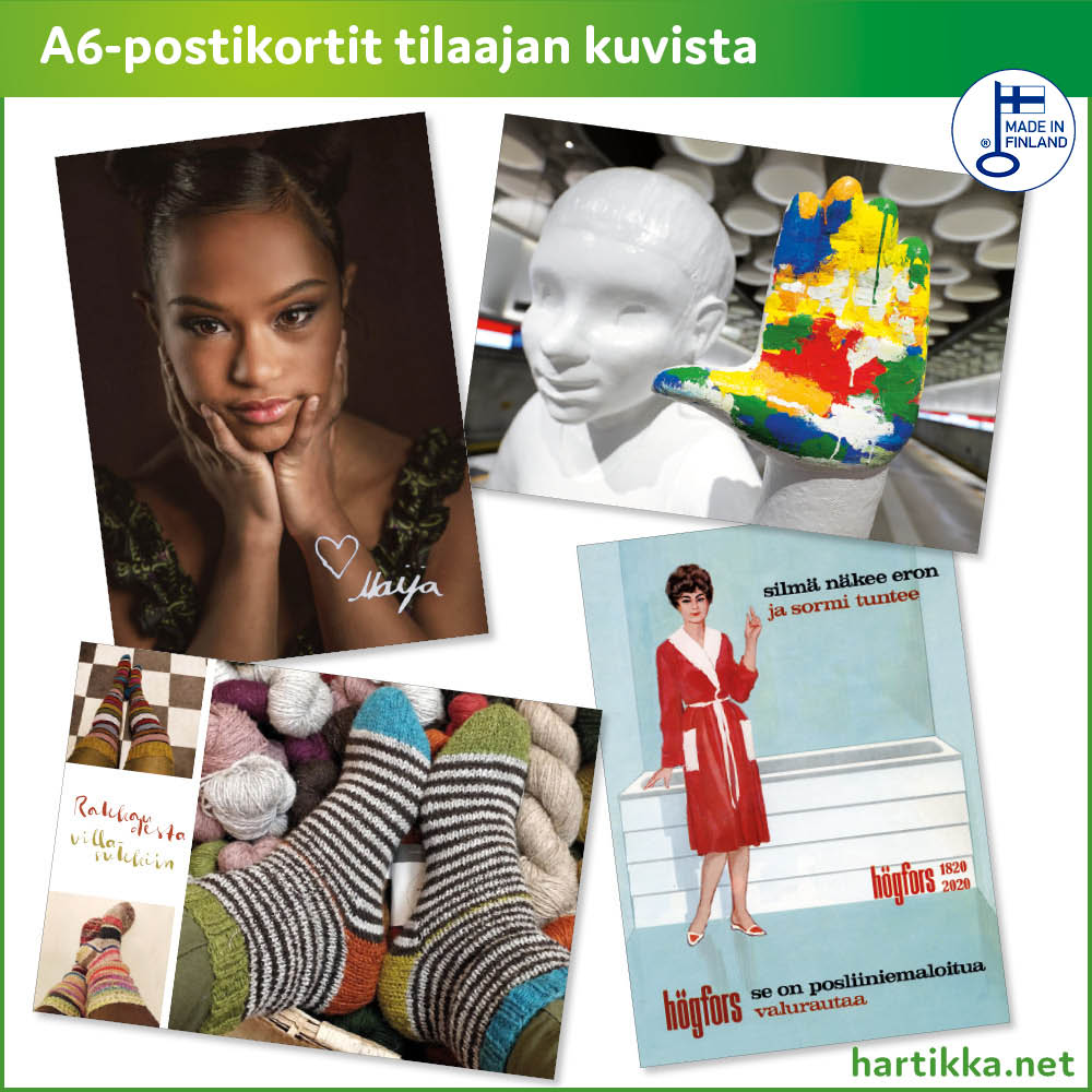 A6-postikortit :: Hartikka Printtituotteet